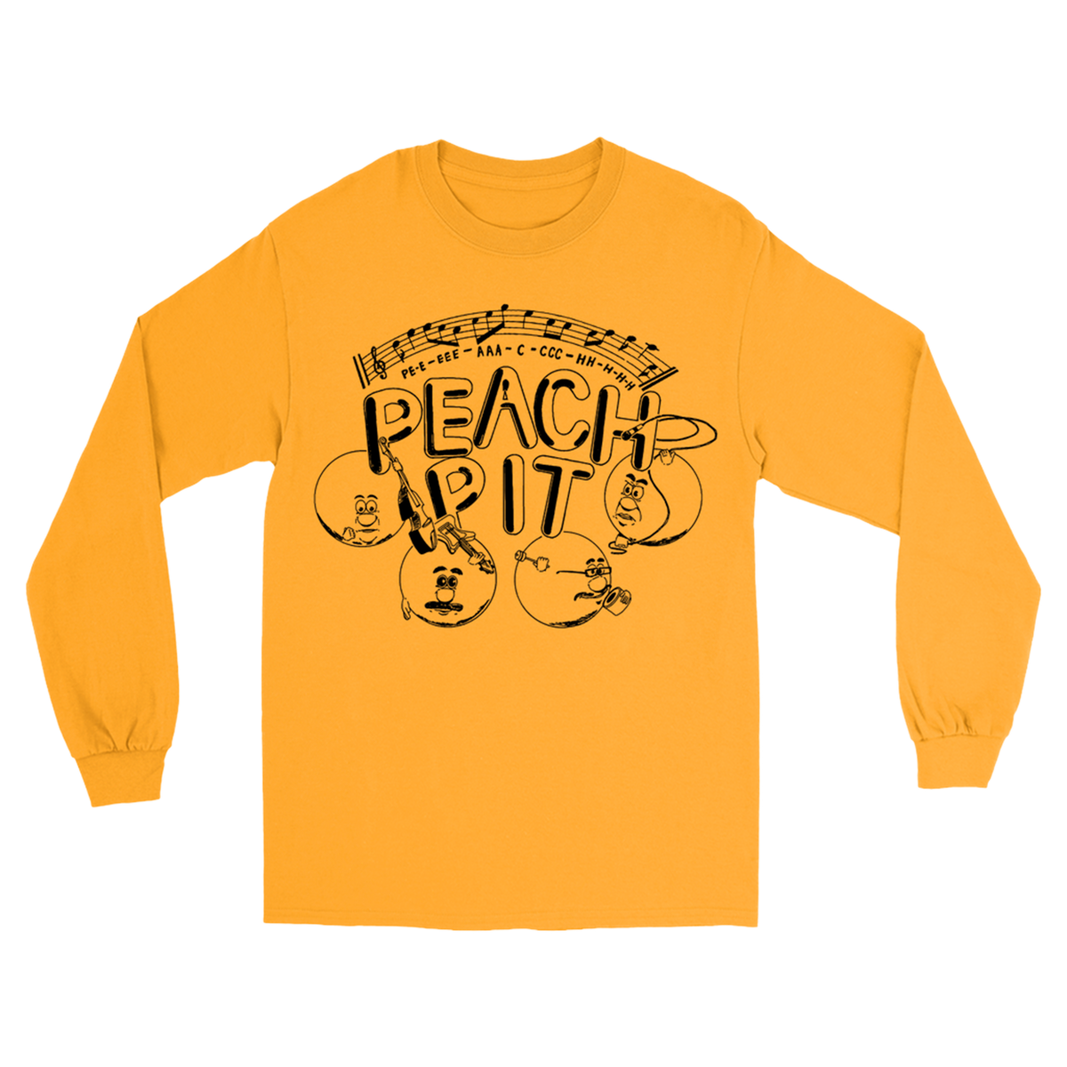 Bubble Head Long Sleeve – Peach Pit Official Merch